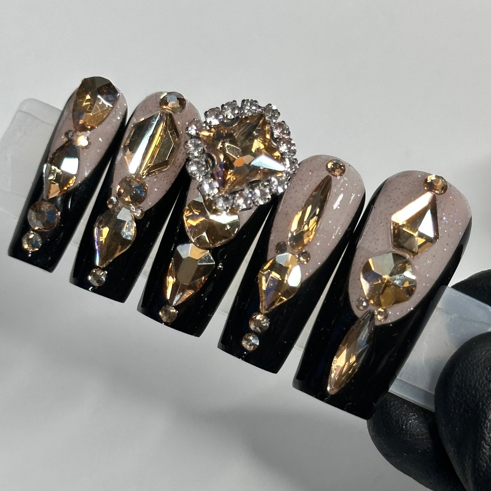 Handmade Luxury Press On Nails – THE JEMZ COLLECTION