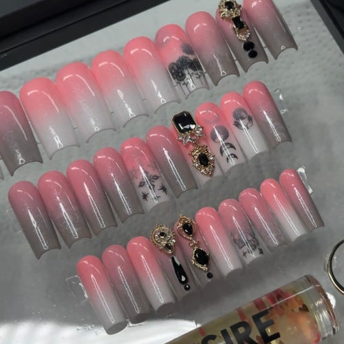 Handmade Luxury Press On Nails – THE JEMZ COLLECTION