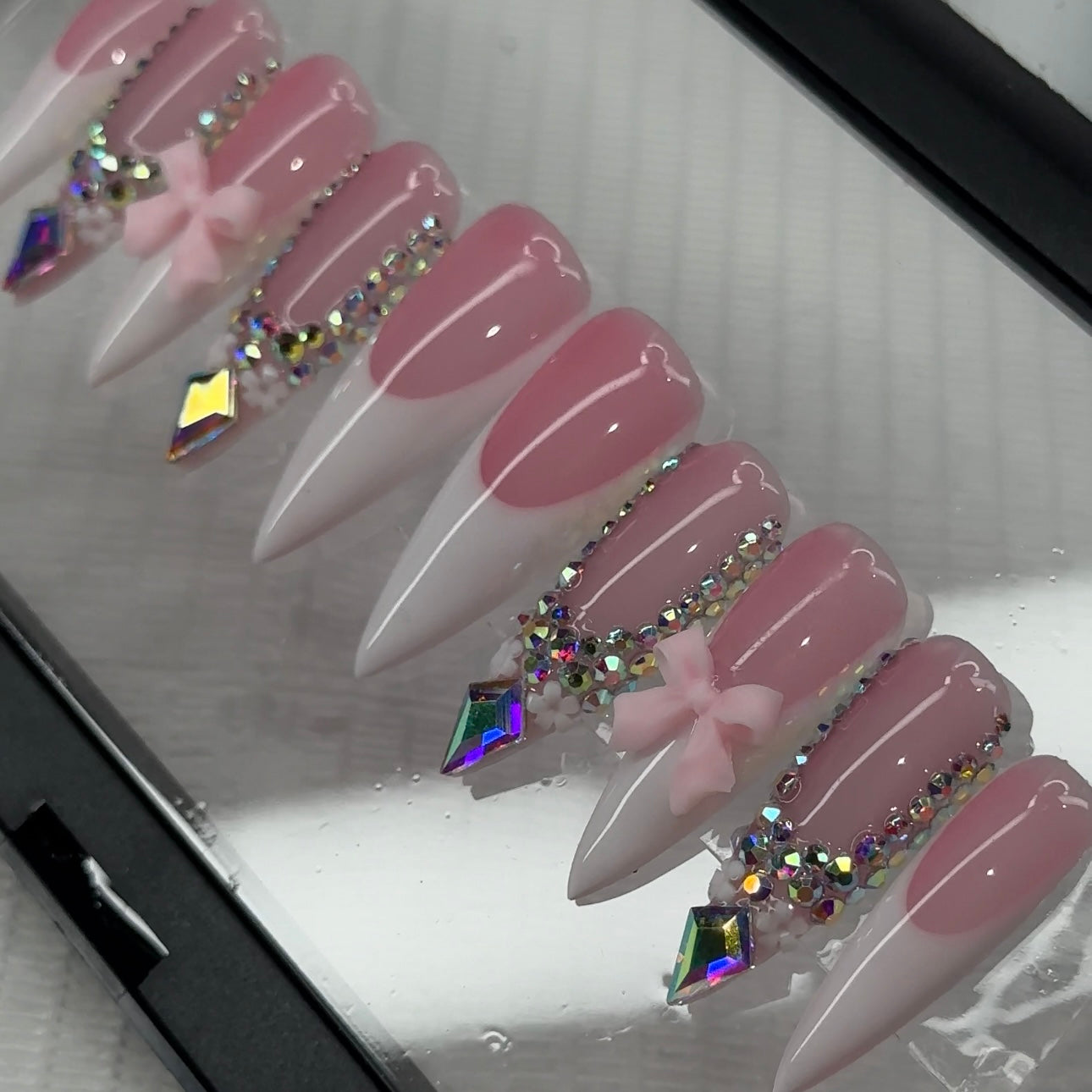 Handmade Luxury Press On Nails – THE JEMZ COLLECTION