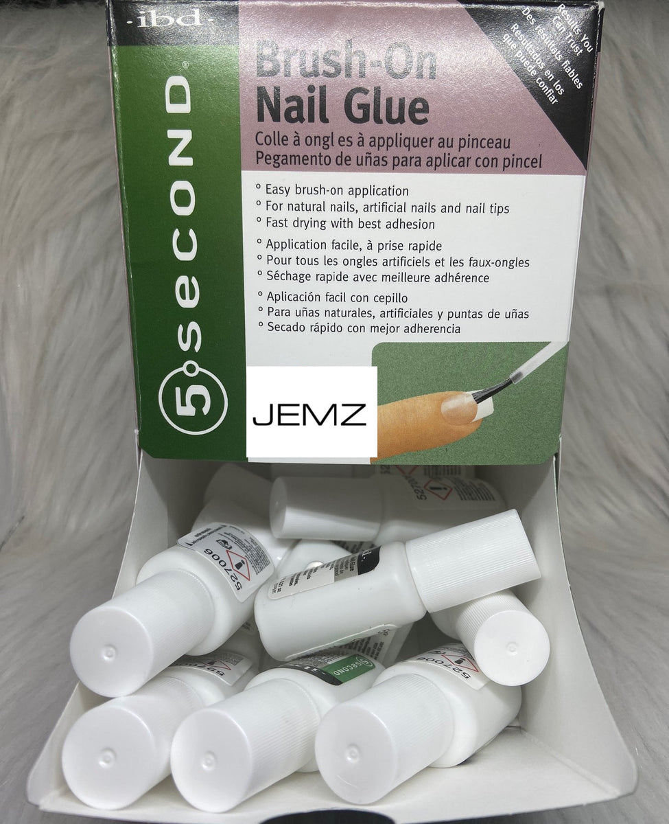 IDB 5 SECOND NAIL GLUE – THE JEMZ COLLECTION